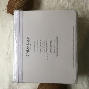 Calvin Klein | Bedding | Calvin Klein Combed Cotton Sateen King Sheet ...